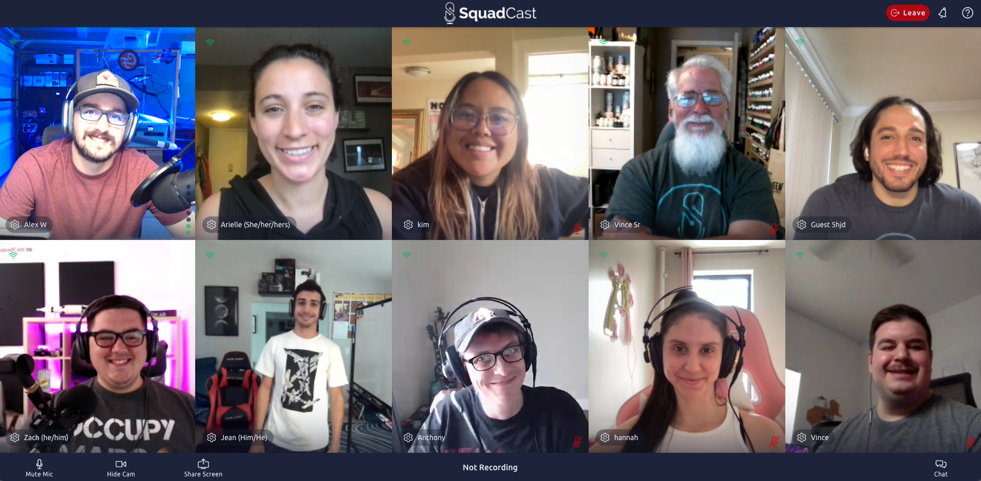 SquadCast v4: Record with 10 People and Collaborate with Dolby