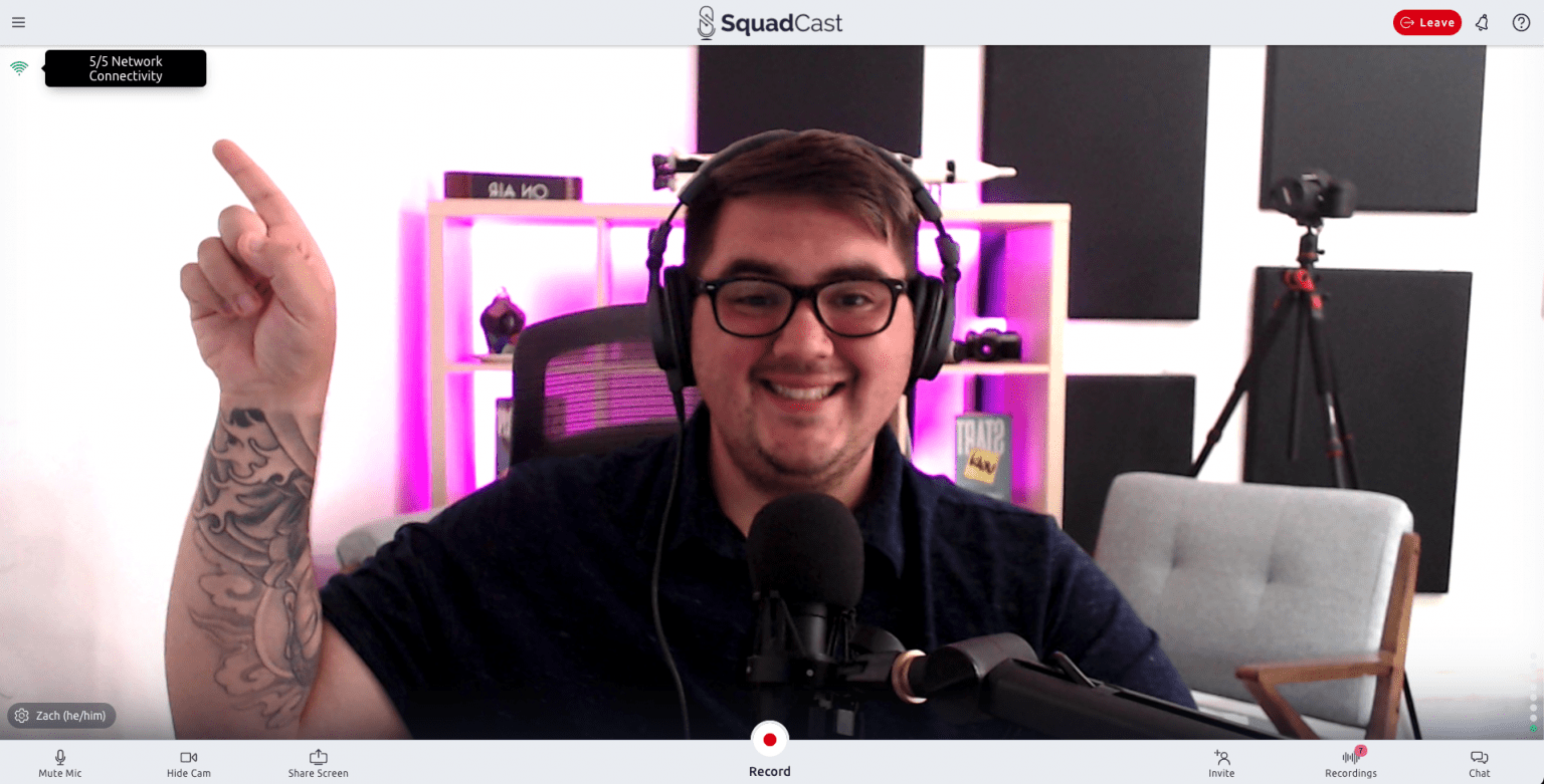 SquadCast v4: Record with 10 People and Collaborate with Dolby