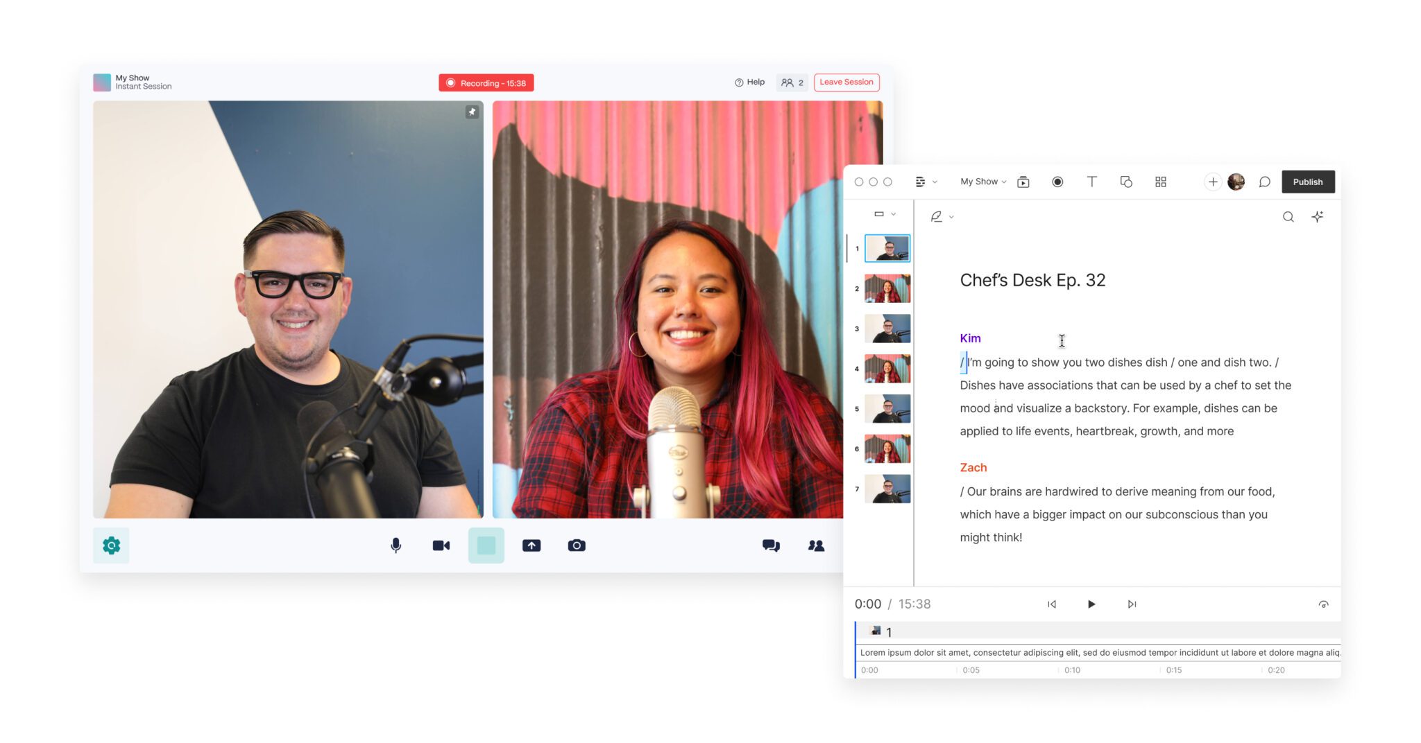 SquadCast Joins Descript: Now you can record, edit, and publish all in the same place ...
