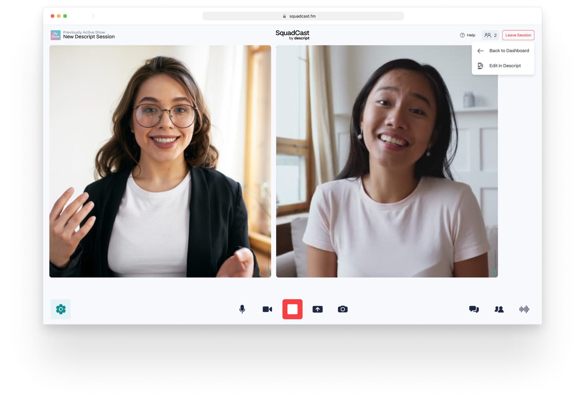 SquadCast Joins Descript: Now you can record, edit, and publish all in ...
